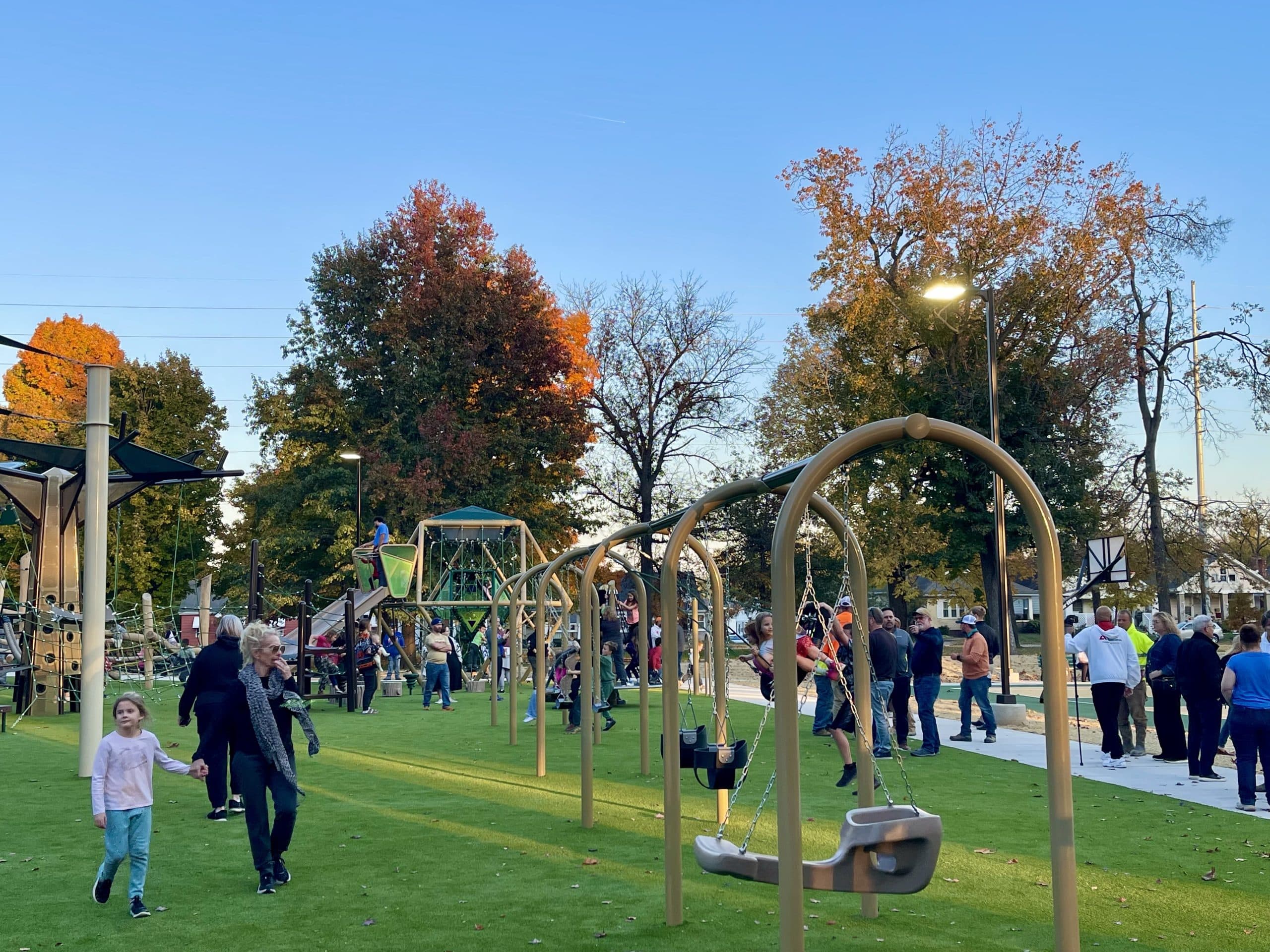 New Activity Zone at Garvin Park – Our Times